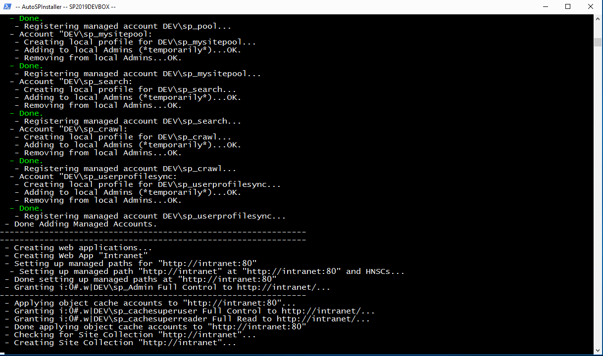 How To Install A Sharepoint 2019 Farm Using Powershell And Autospinstaller Step By Step Part 2