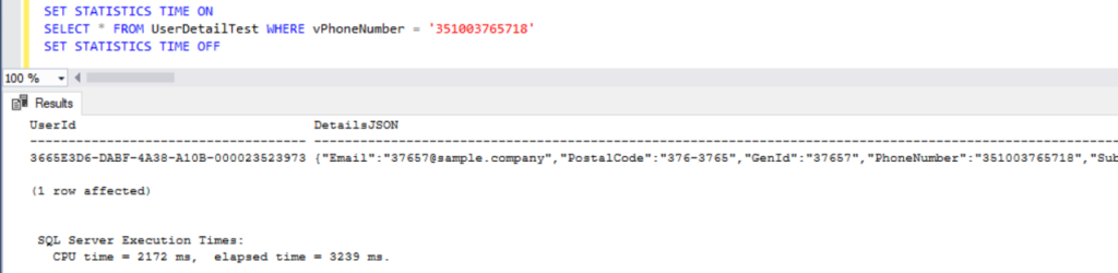 Query Performance For Json Objects Inside Sql Server Using Jsonvalue Function Blog It 1766